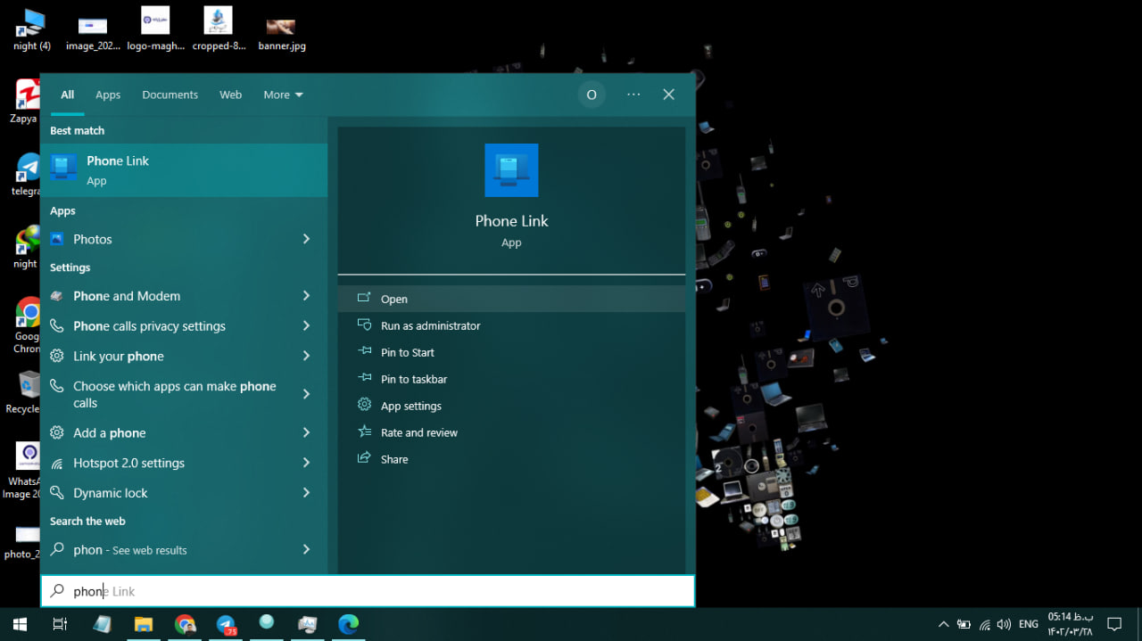 استفاده از Phone Link در اندروید و ویندوز | وبلاگ مغز رایانه